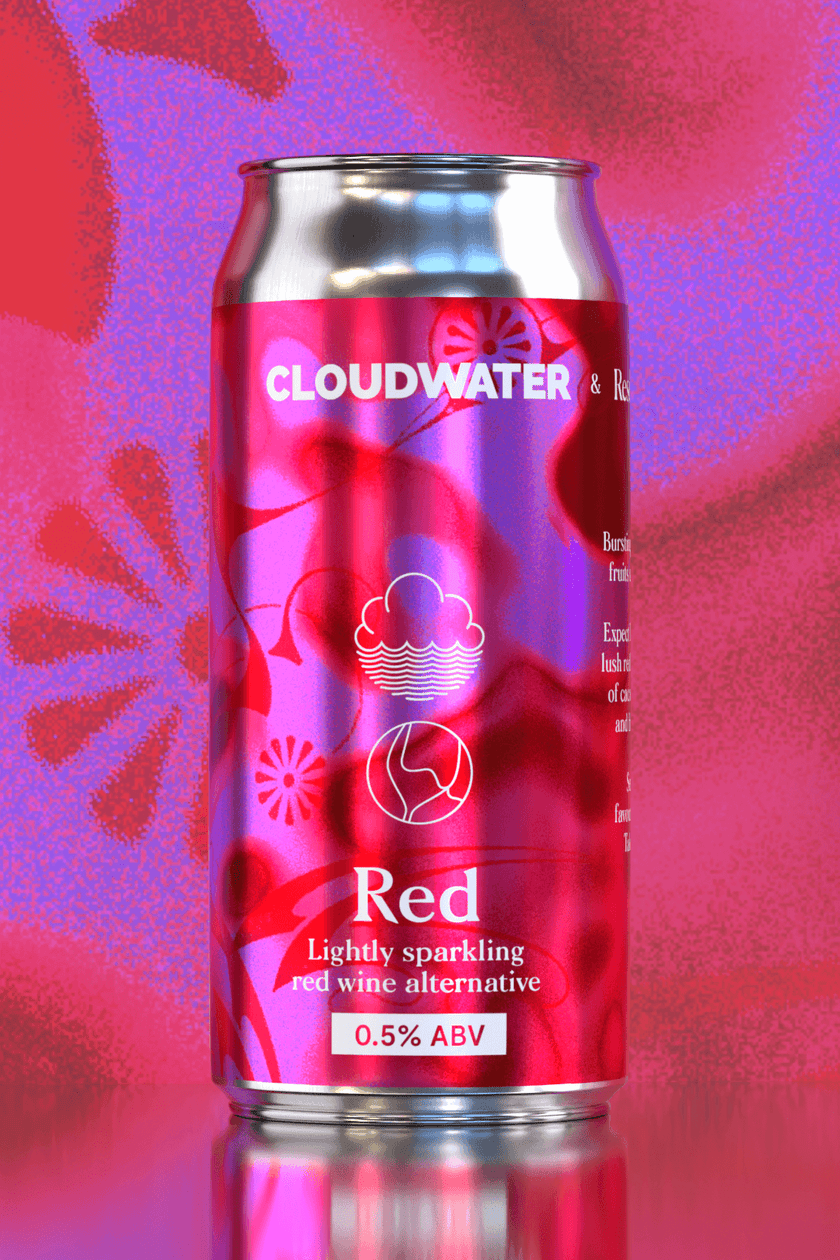Red | AF Sparkling Red Wine Alternative – Cloudwater