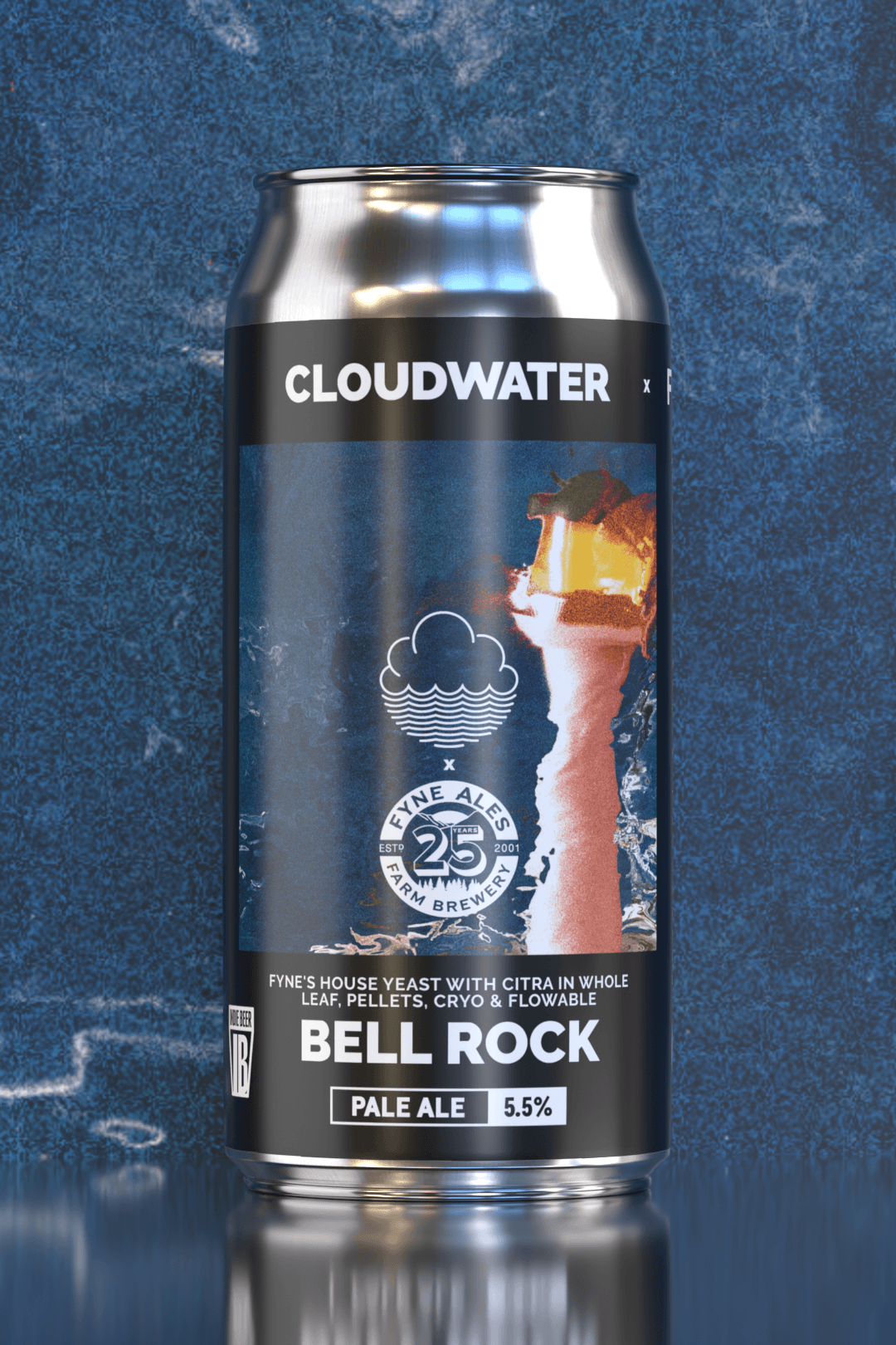 Bell Rock Pale Ale Fyne Ales x Cloudwater Brew Co Craft Beer Mcr