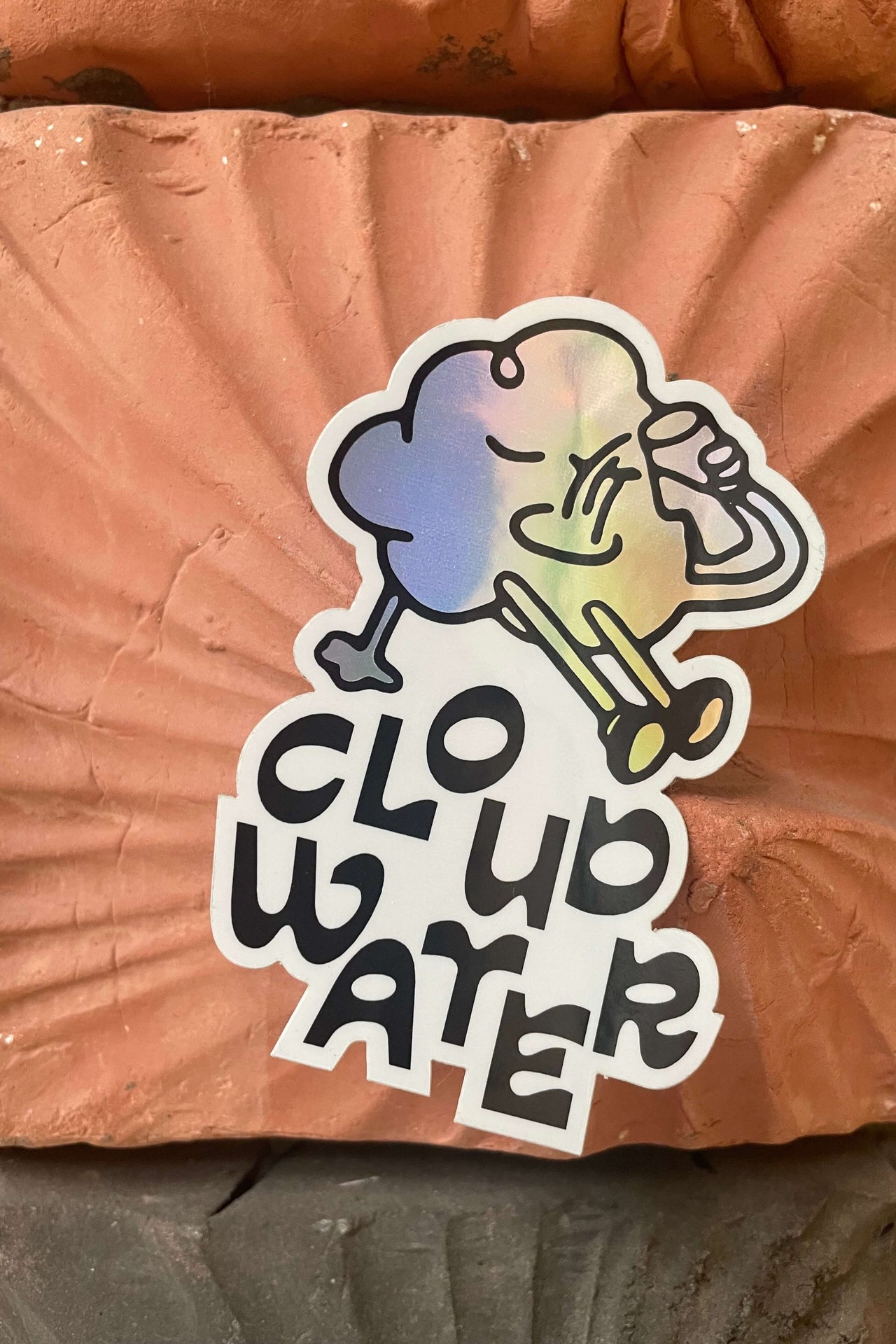 Cloudwater "Cloudy" Shiny Sticker